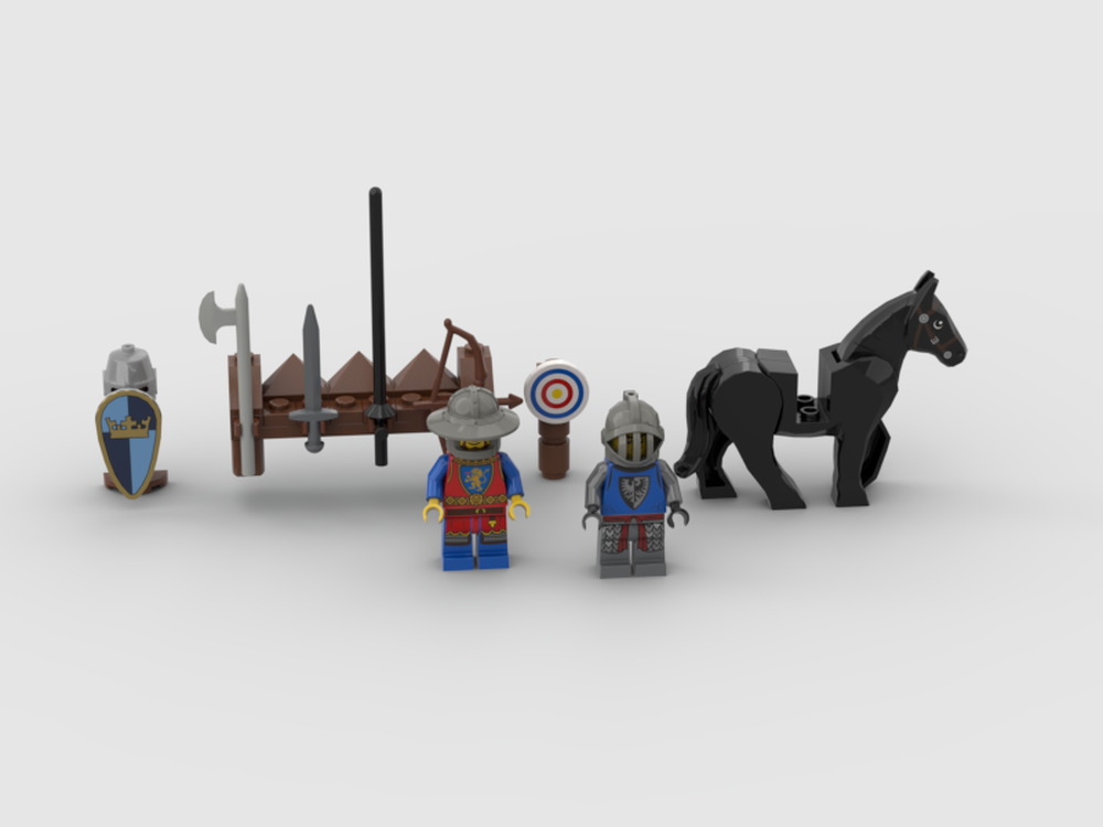 LEGO MOC knight training by Tom designs | Rebrickable - Build with LEGO