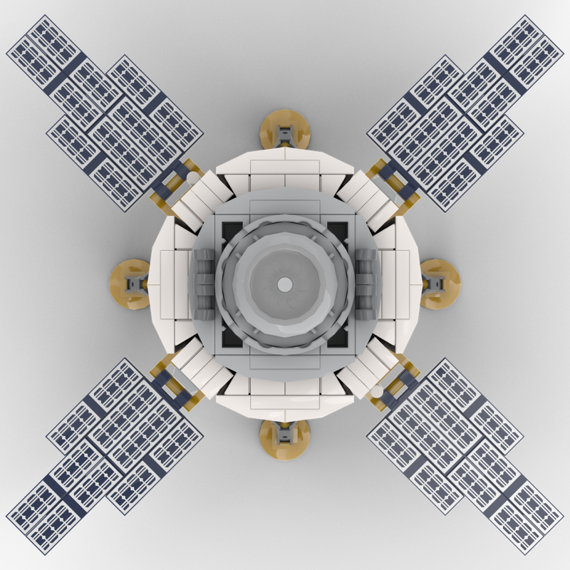 LEGO MOC Apollo - LASS Moonbase (1:110) by Sands_of_Ares | Rebrickable ...