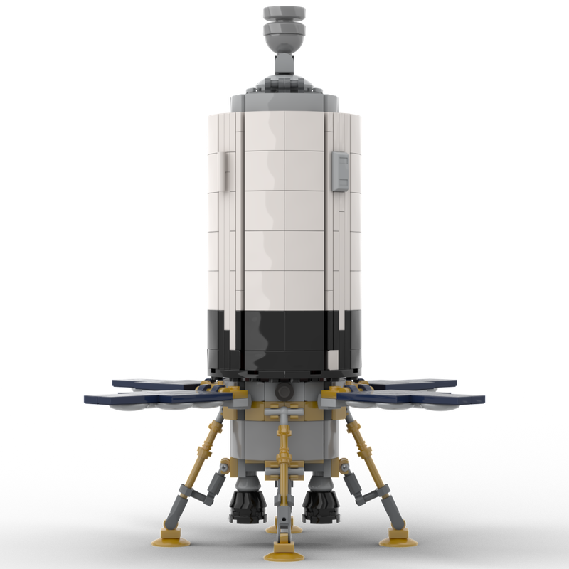 LEGO MOC Apollo - LASS Moonbase (1:110) by Sands_of_Ares | Rebrickable ...