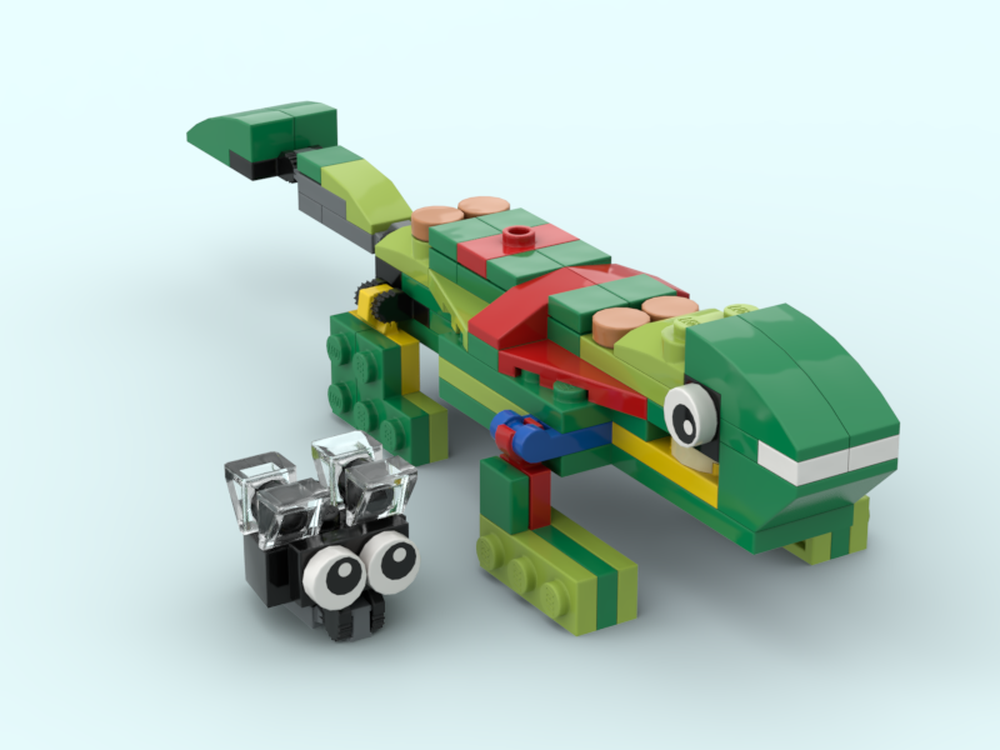 LEGO MOC 31031 Gecko by Pikminfan67 | Rebrickable - Build with LEGO