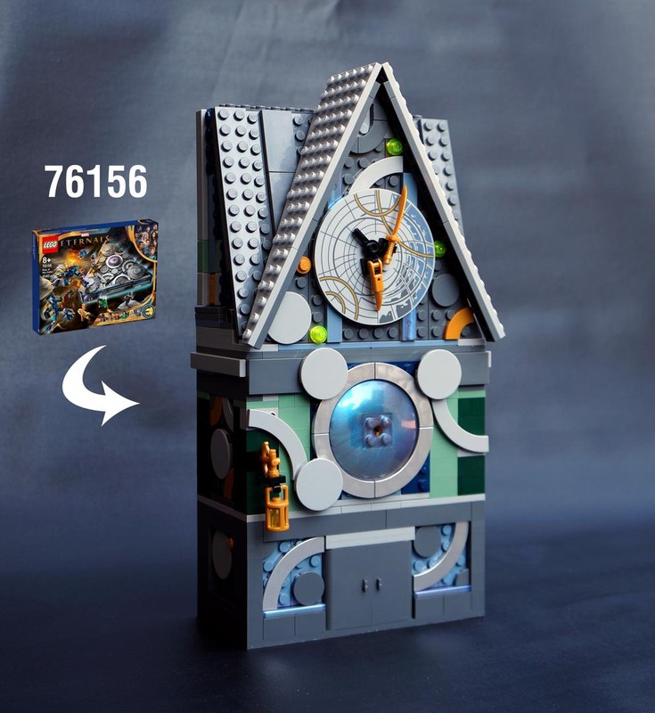 LEGO MOC Celestial Clock Tower - 76156 “Rise of the Domo” alternate ...