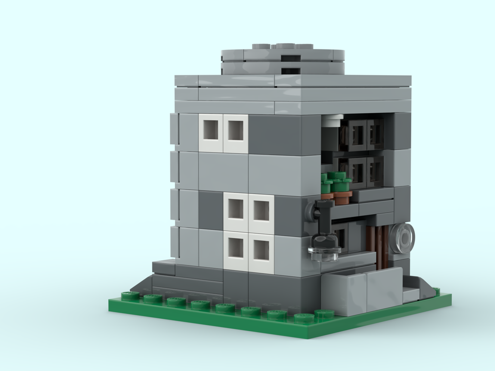 LEGO MOC Mini Headlight House by doorcountybricks | Rebrickable - Build ...