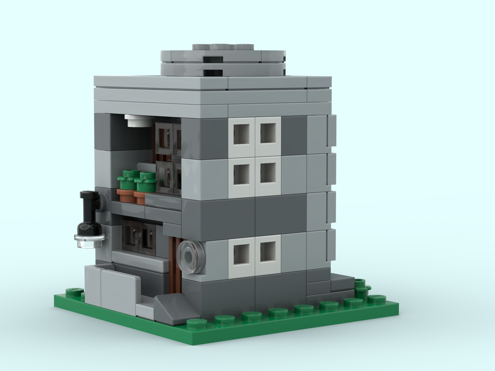LEGO MOC Mini Headlight House by doorcountybricks | Rebrickable - Build ...