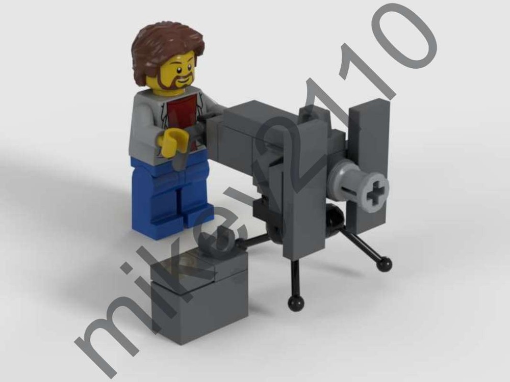 LEGO MOC Warhammer 40K Heavy Bolter. by mikey2110 | Rebrickable - Build ...