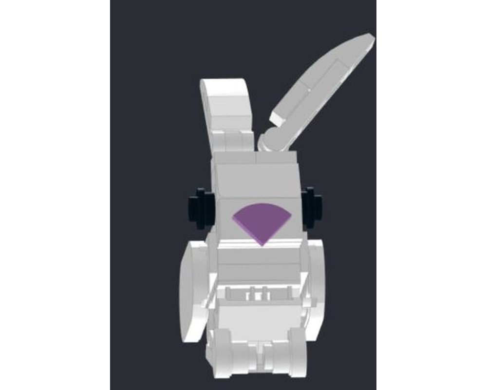 LEGO MOC Rabbit with erect ears by Space_Steave | Rebrickable - Build ...