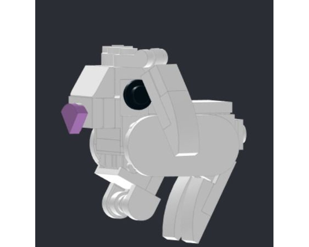 Lego Moc Lop Rabbit By Spacesteave Rebrickable Build With Lego