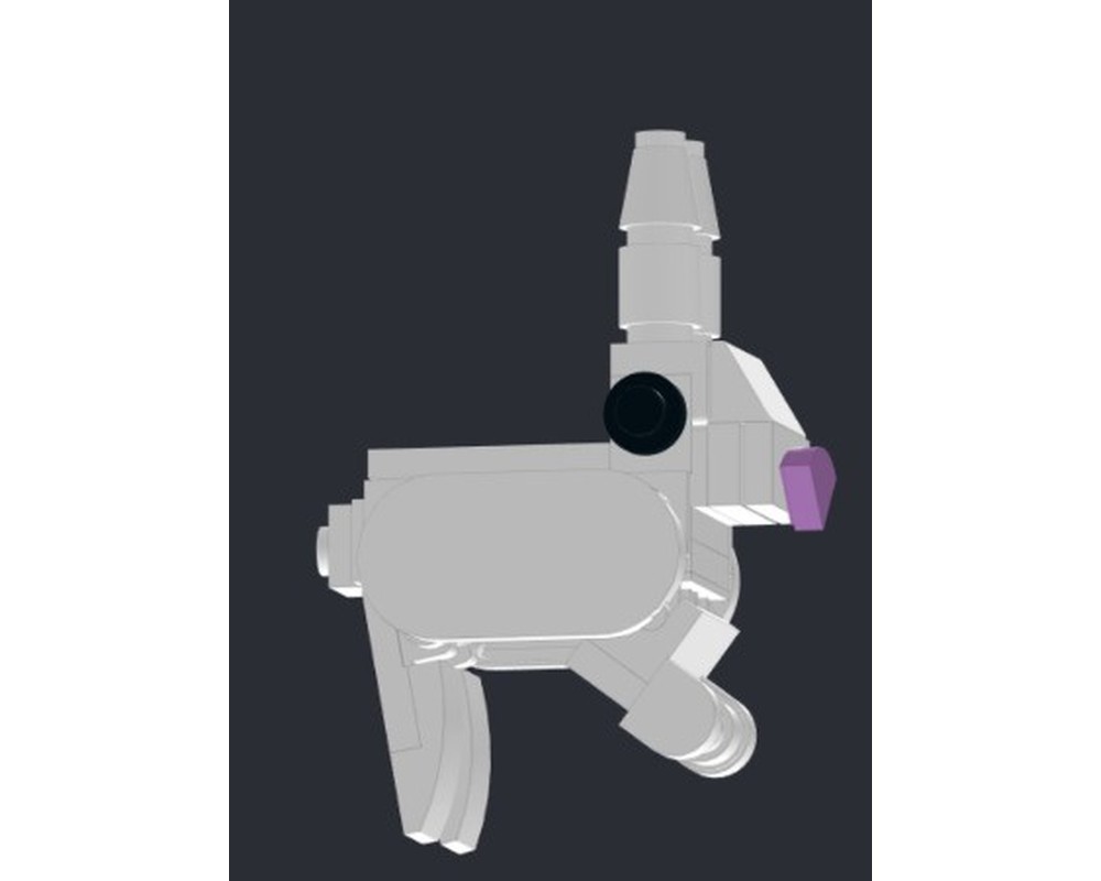 Lego Moc Rabbit With Tubular Ears By Spacesteave Rebrickable Build
