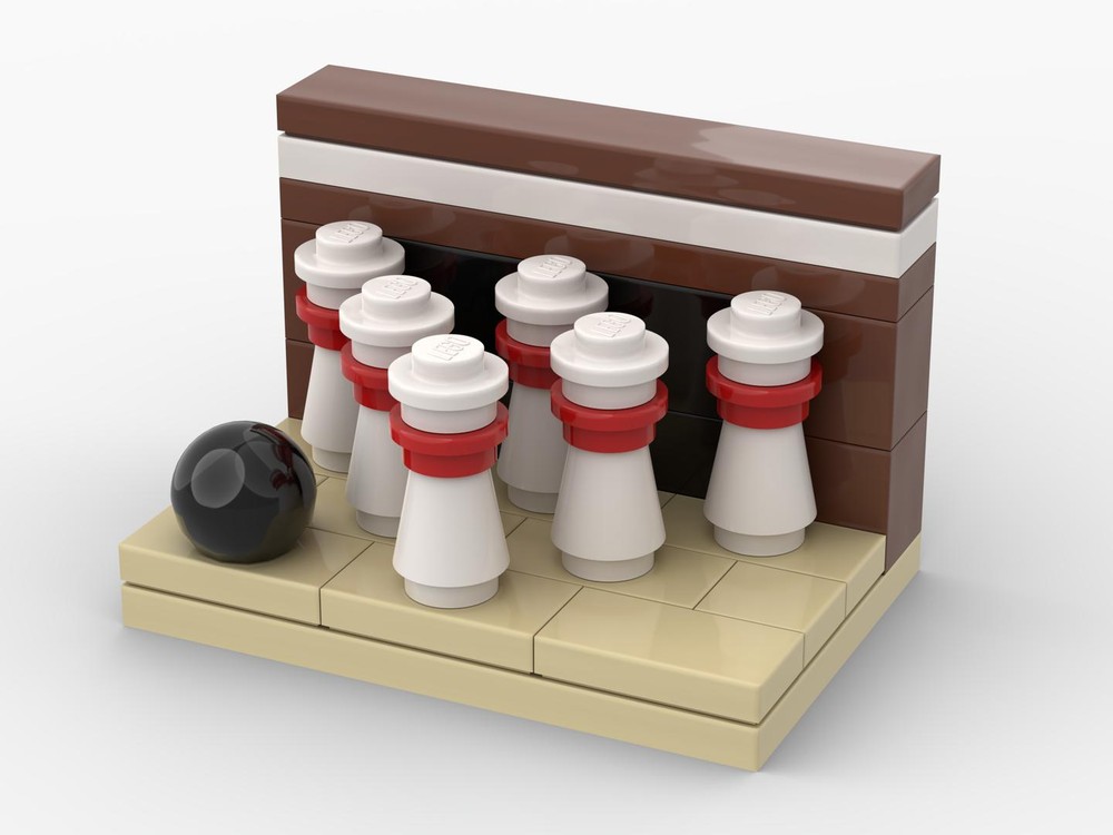 LEGO MOC Bowling Pins - Mini Kit by doorcountybricks | Rebrickable ...