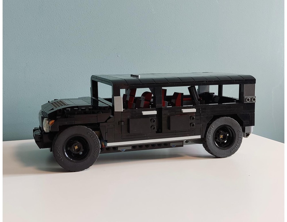 Lego Moc 10304 Hummer H1 By Kirvet Rebrickable Build With Lego
