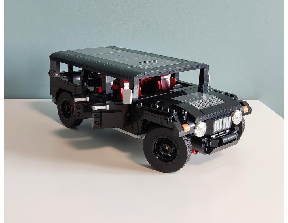 Lego Moc 10304 Hummer H1 By Kirvet Rebrickable Build With Lego