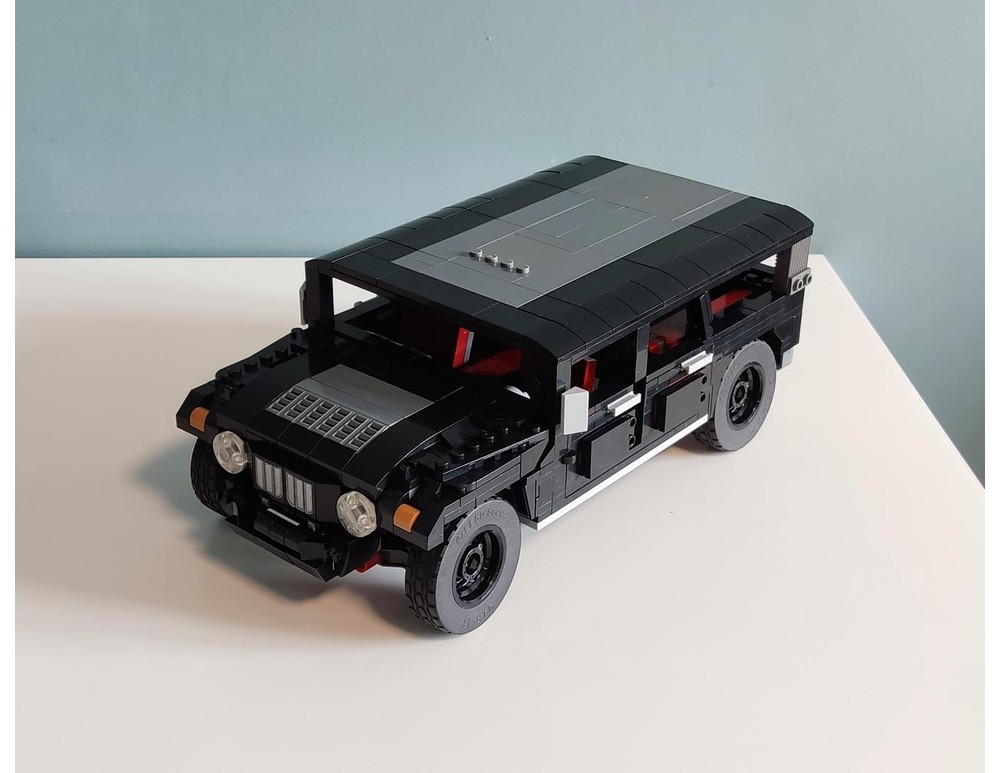 Lego Moc 10304 Hummer H1 By Kirvet Rebrickable Build With Lego