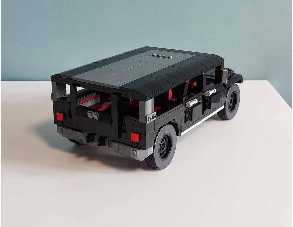 Lego Moc 10304 Hummer H1 By Kirvet Rebrickable Build With Lego
