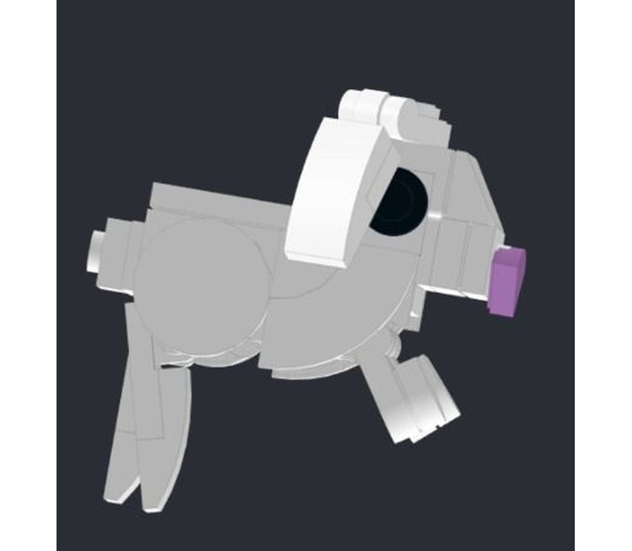 LEGO MOC Lop rabbit with shorter ears with different body. by Space ...