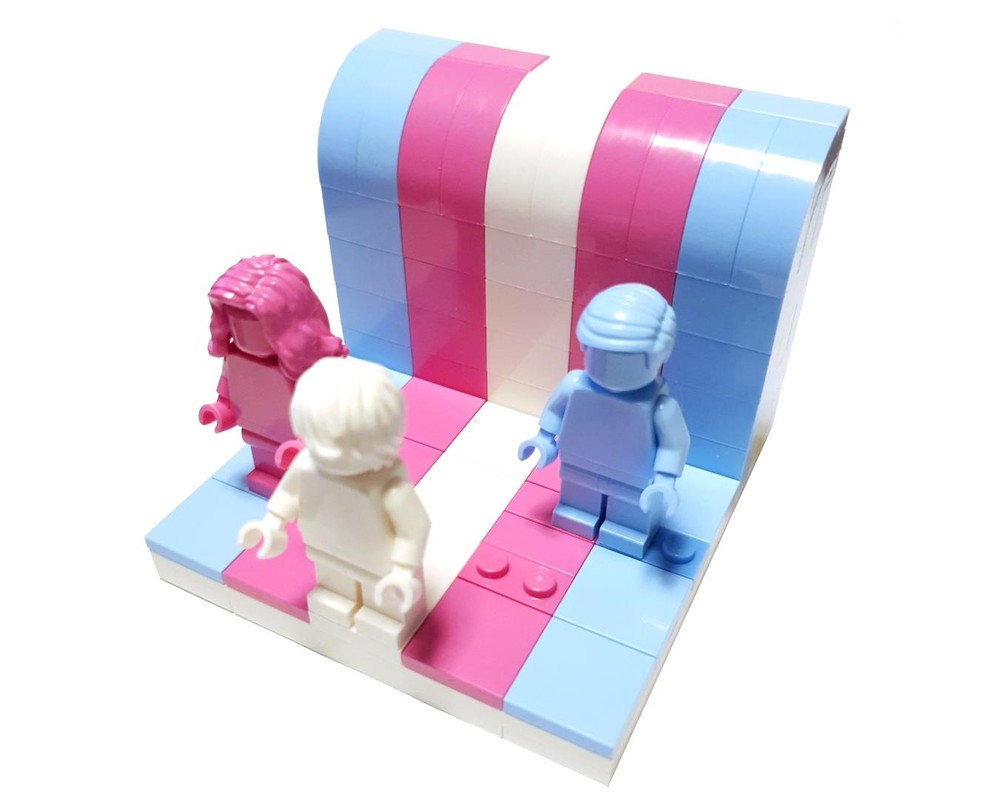 LEGO MOC Transgender People Are Awesome by icedragonj | Rebrickable ...