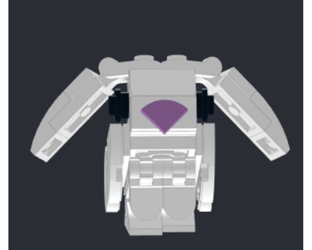 Lego Moc Rounder Lop Rabbit With Longer Ears By Spacesteave