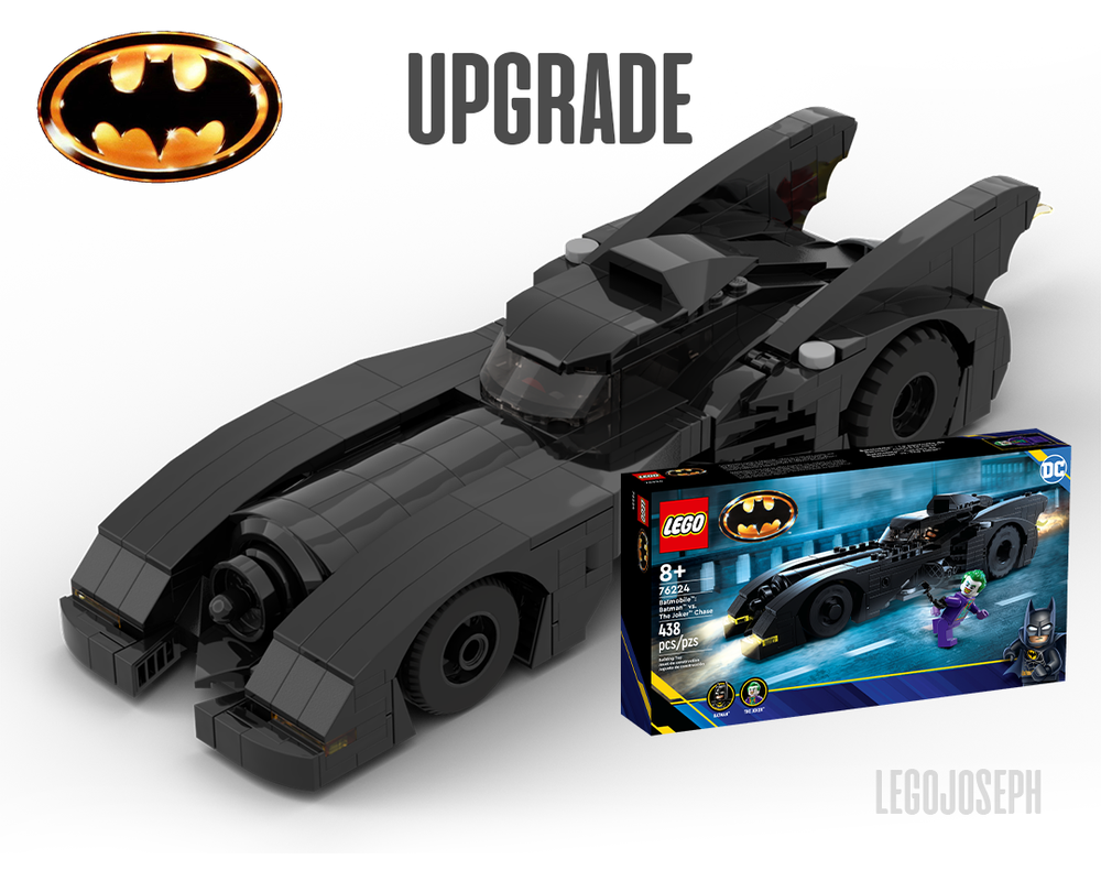 LEGO MOC-149813 Lego 1989 Batmobile by LEGOJOSEPH | Rebrickable - Build ...