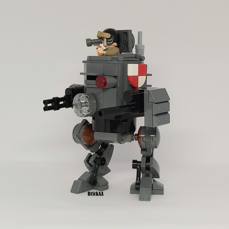 LEGO MOC-149814 Dieselpunk mech by BrickAA | Rebrickable - Build with LEGO