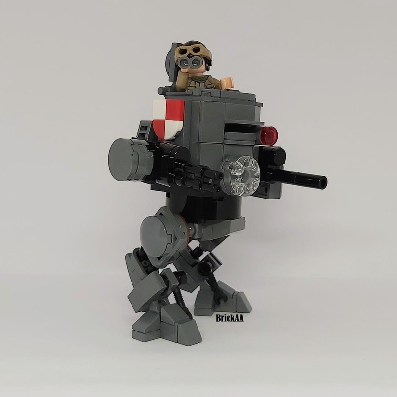 LEGO MOC Dieselpunk mech by BrickAA | Rebrickable - Build with LEGO