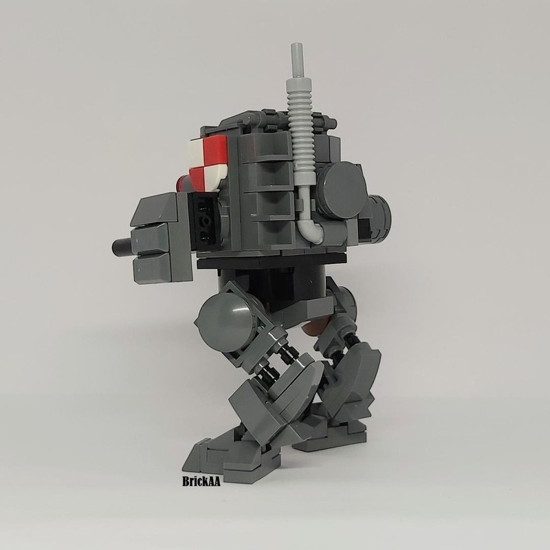 LEGO MOC-149814 Dieselpunk mech by BrickAA | Rebrickable - Build with LEGO