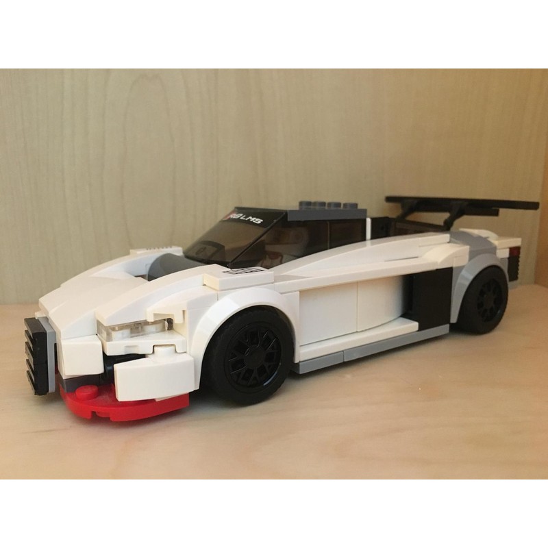 LEGO MOC Audi R8 LMS by ostrich14 | Rebrickable - Build with LEGO