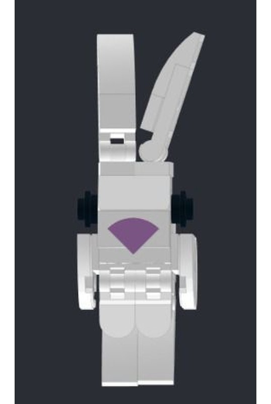 LEGO MOC Rounder Rabbit with erect ears by Space_Steave | Rebrickable ...