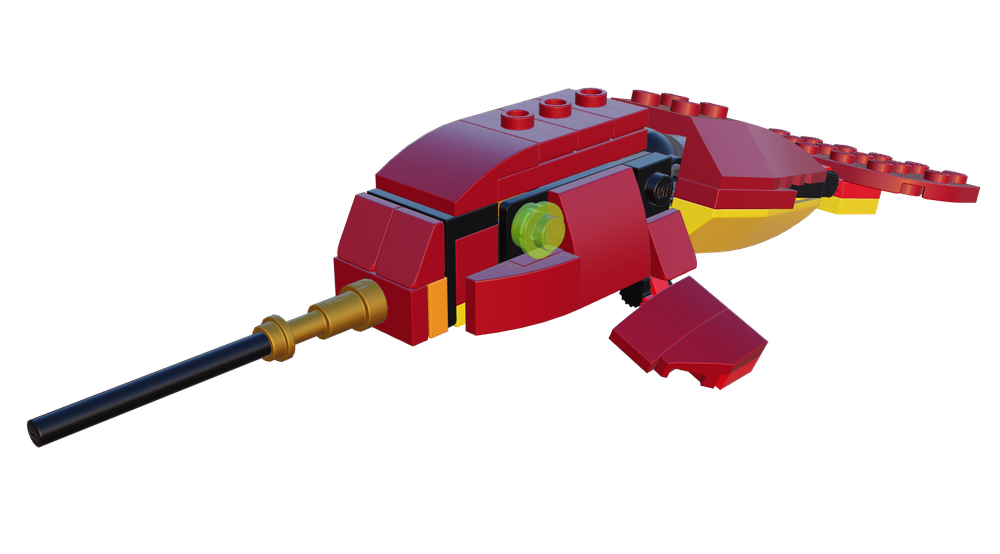 LEGO MOC 31102 Narwhal by builditmac | Rebrickable - Build with LEGO