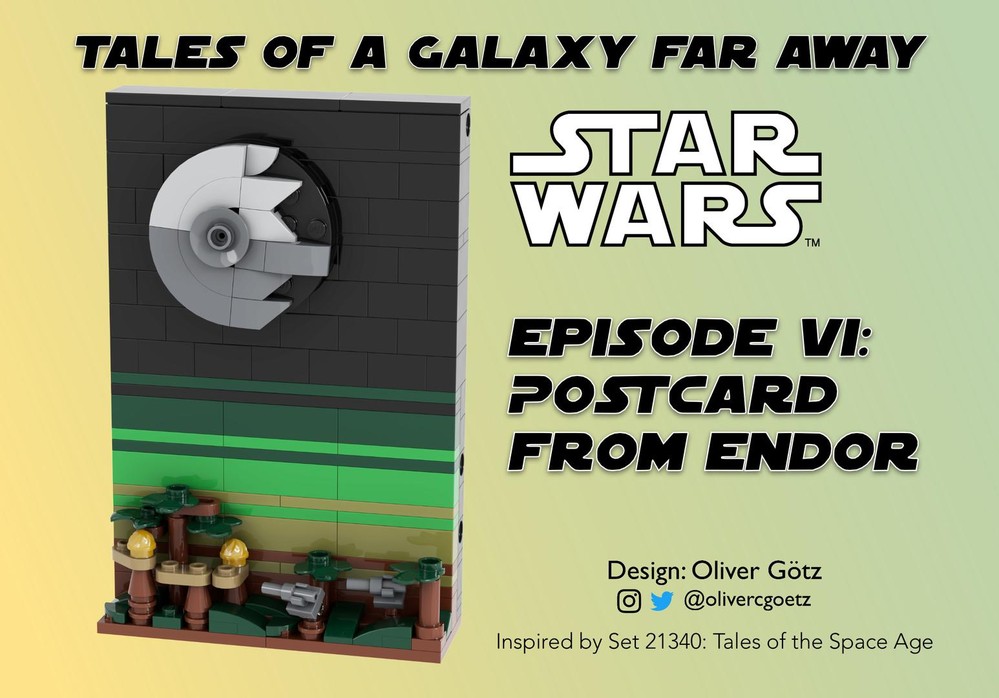 LEGO MOC Postcard From Endor by olivercgoetz | Rebrickable - Build with ...
