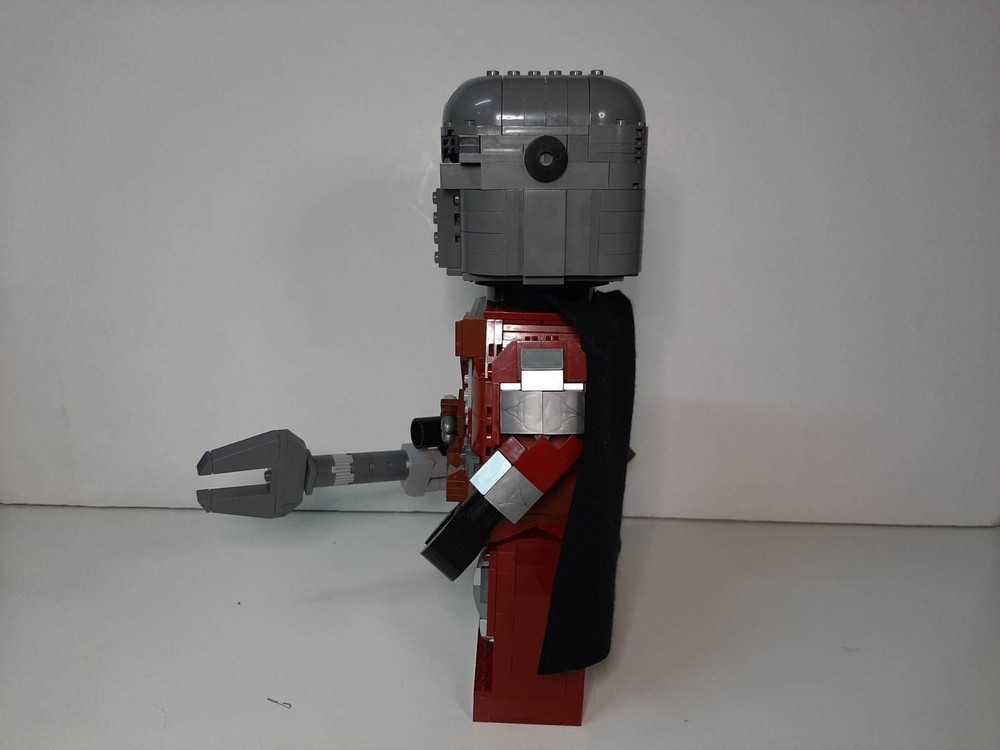 LEGO MOC Maxifigure Mandalorian and his Amban sniper rifle by kementari ...