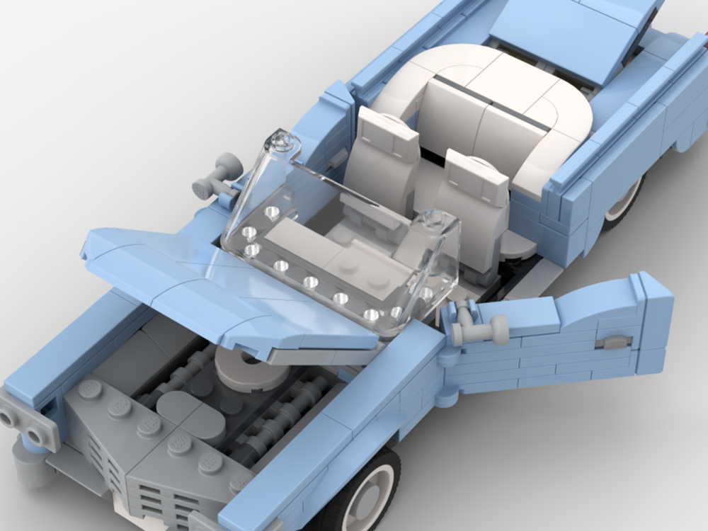 LEGO MOC-149850 MIAMI VICE - 1964 Cadillac DeVille by Double_U_Bricks ...