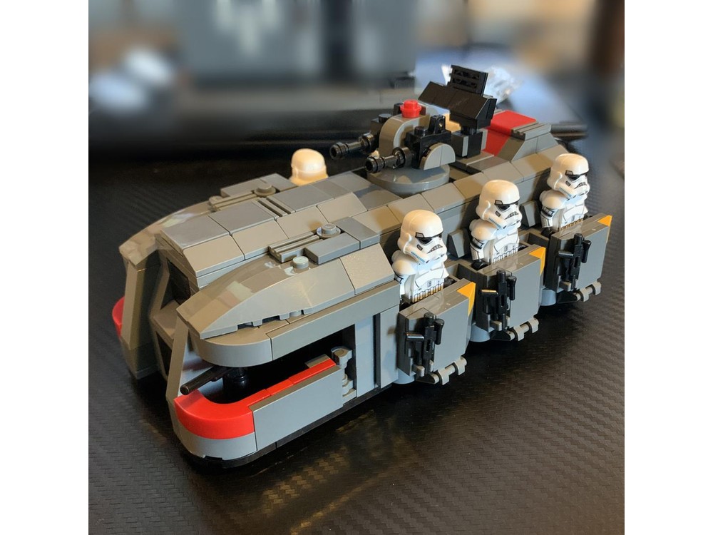 LEGO MOC Troop Transport by RustyRunt | Rebrickable - Build with LEGO