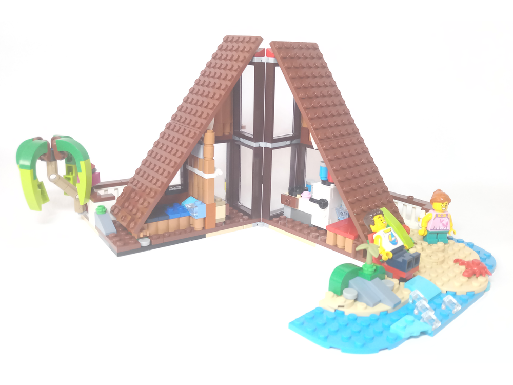 Lego Moc 31118 A Frame Cabin By Dafeld Rebrickable Build With Lego