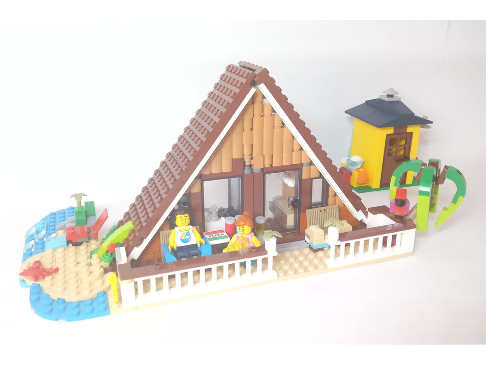 Lego Moc 31118 A Frame Cabin By Dafeld Rebrickable Build With Lego