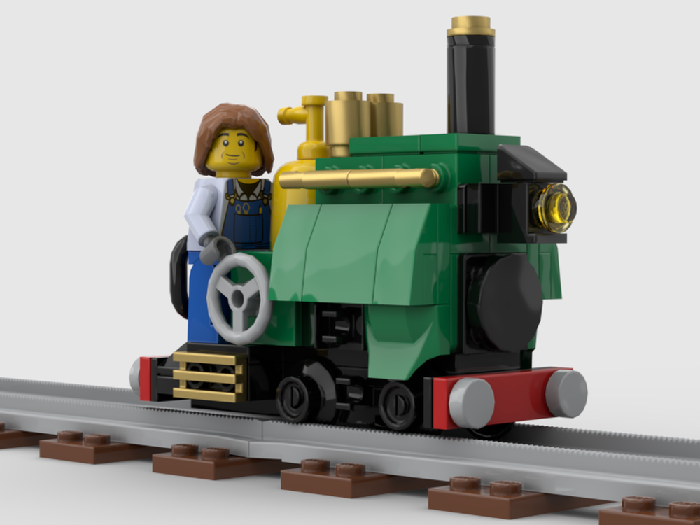 LEGO MOC The Green Whelp - Narrow Gauge Steam Locomotive by AlicyJinx ...