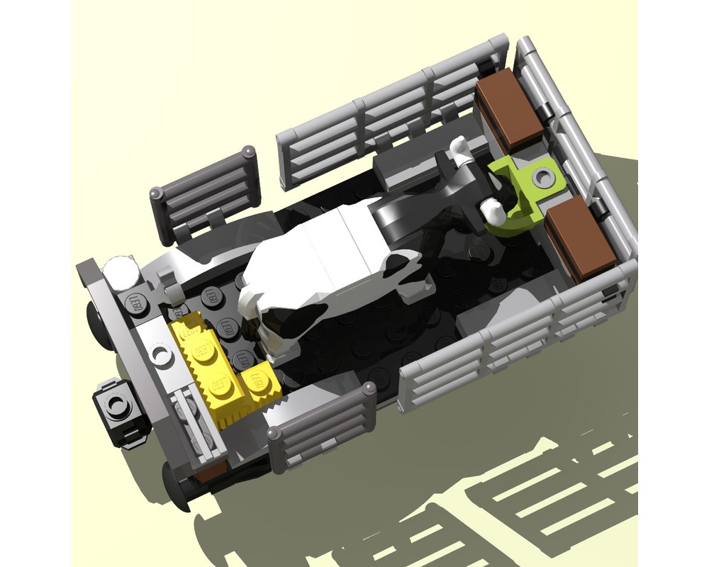 LEGO MOC Mini Cargo Wagon / Cattle Wagon / Livestock Wagon by Basti2 ...