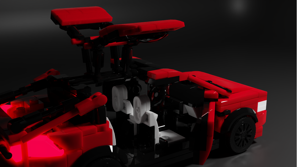 Lego Moc Tesla Model X By Moki Rebrickable Build With Lego
