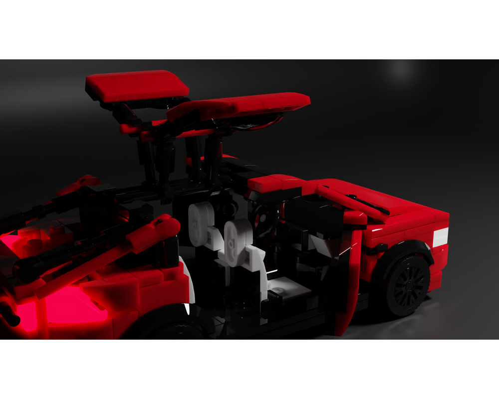 Lego Moc Tesla Model X By Moki Rebrickable Build With Lego