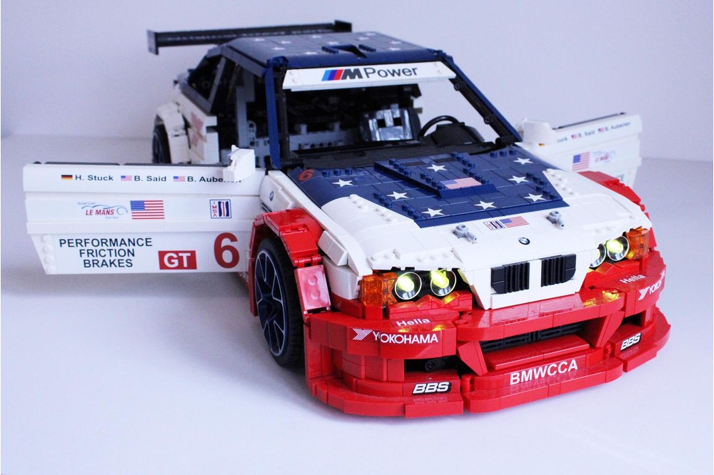 LEGO MOC BMW M3 E46 GTR ALMS 2001 - Manual by GoldenBrickDesign ...