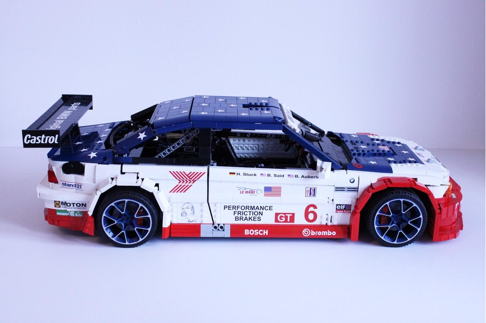 LEGO MOC BMW M3 E46 GTR ALMS 2001 - Manual by GoldenBrickDesign ...