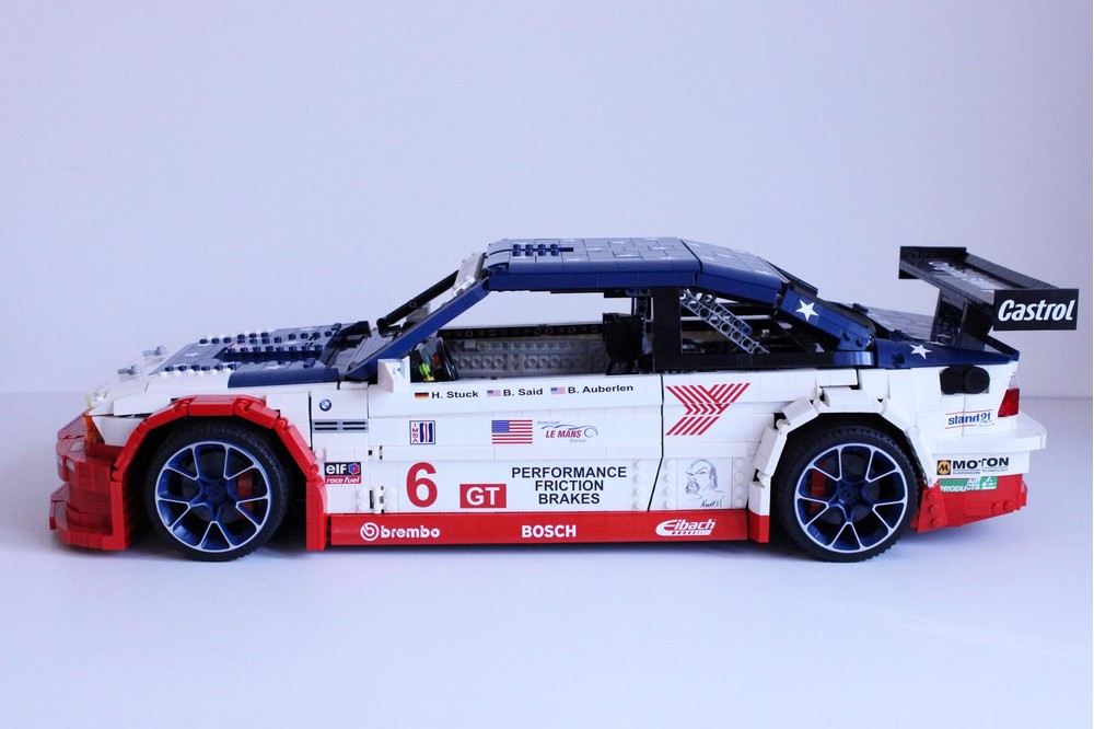 LEGO MOC BMW M3 E46 GTR ALMS 2001 - Manual by GoldenBrickDesign ...