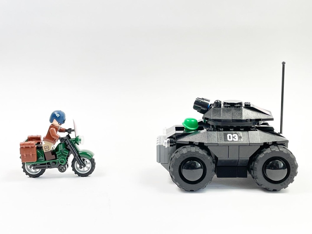 LEGO MOC Hydra Mini Tank by iron_foot | Rebrickable - Build with LEGO