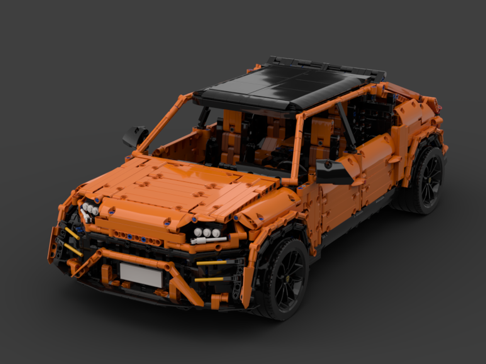 LEGO MOC Lego Lamborghini Urus version 2 by Sanulanr | Rebrickable ...