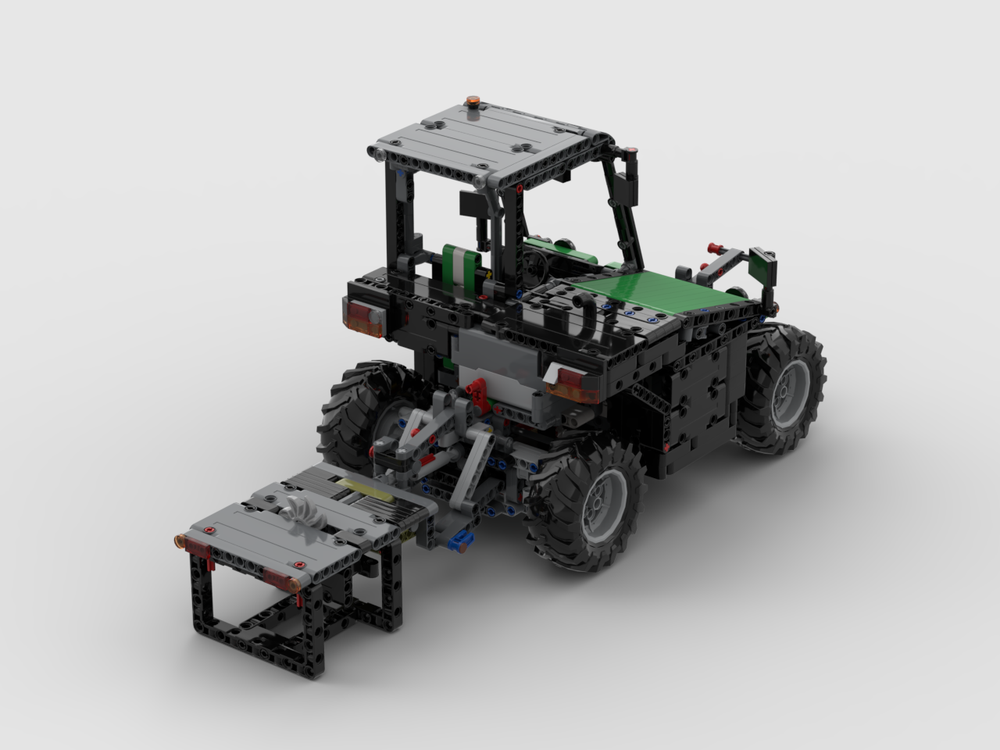LEGO MOC 42129 Slope Tractor with PTO Attachments by Larsagri ...