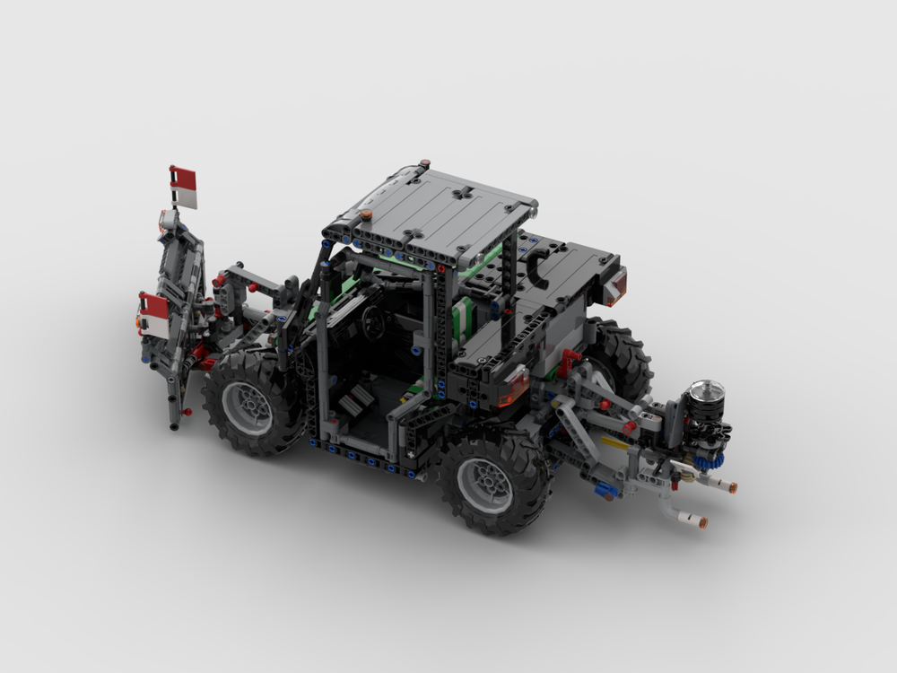 LEGO MOC 42129 Slope Tractor with PTO Attachments by Larsagri ...