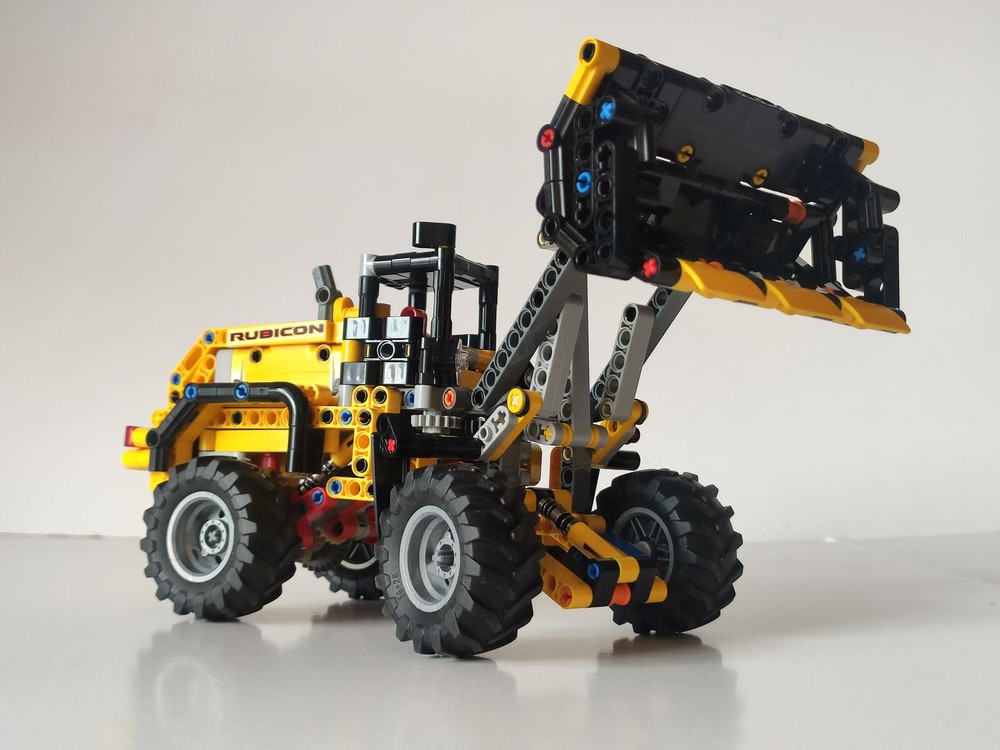 LEGO MOC 42122 volvo wheel loader by richidello | Rebrickable - Build ...