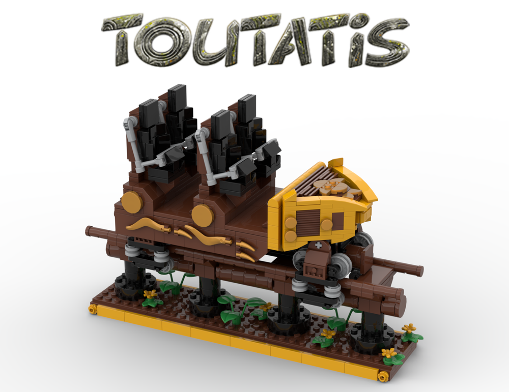 LEGO MOC-149915 Rollercoaster - TOUTATIS - Parc Astérix by Coasters ...