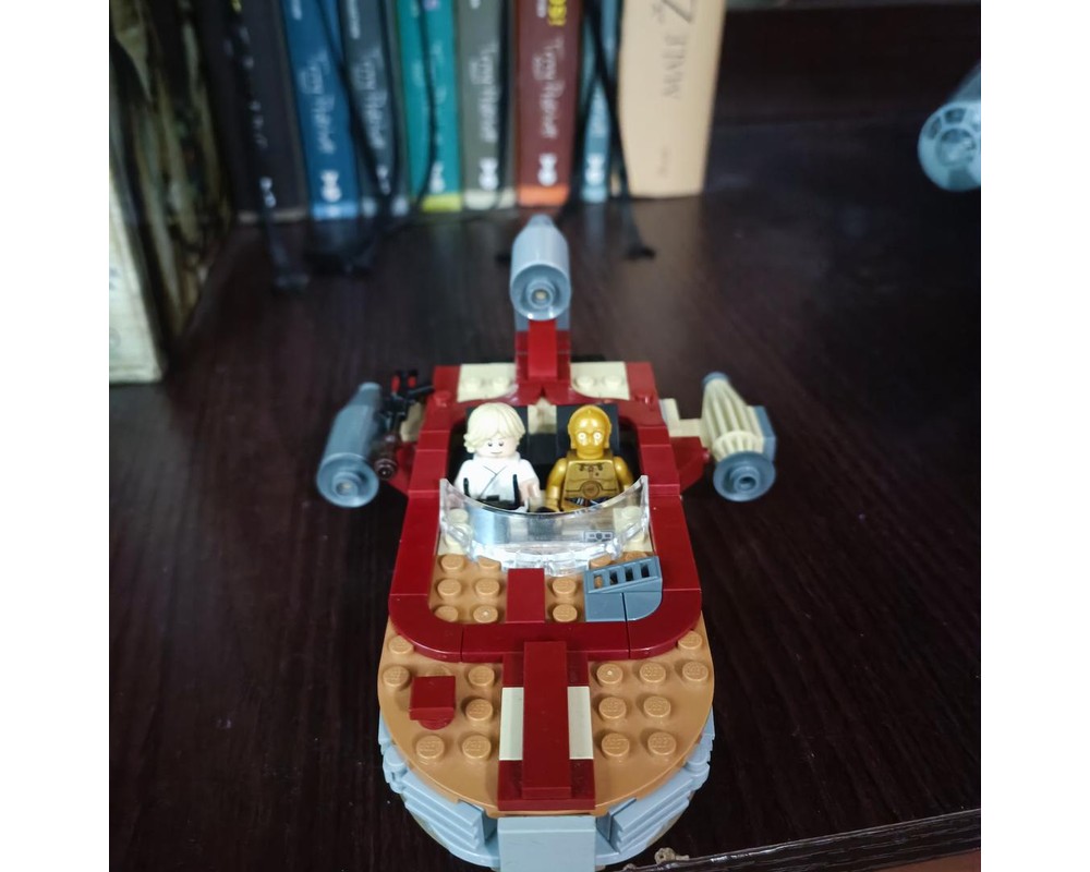 Lego Moc Lukes Landspeeder By Bookworm12 Rebrickable Build With Lego