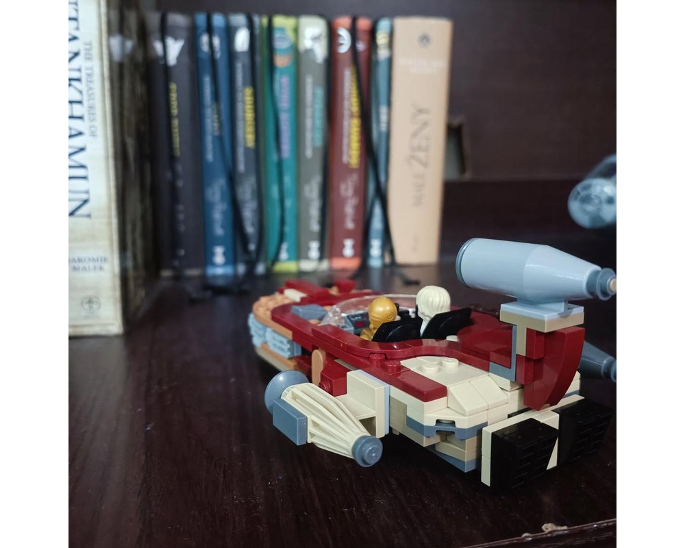 Lego Moc Lukes Landspeeder By Bookworm12 Rebrickable Build With Lego