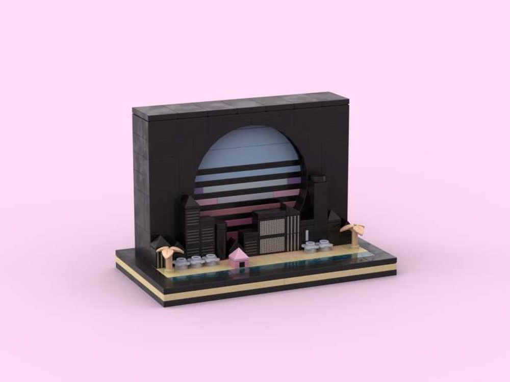 LEGO MOC aesthetic city sunset by aesthetic_builds | Rebrickable ...