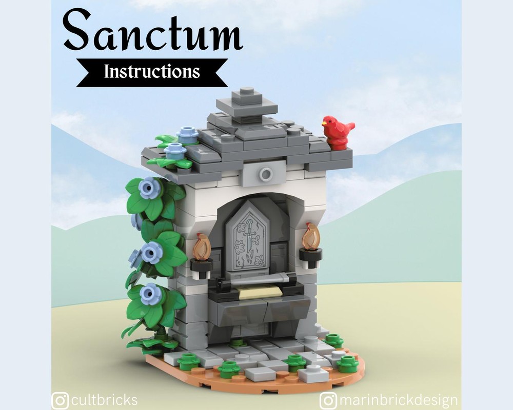 LEGO MOC Medieval Sanctum by marinbrickdesign | Rebrickable - Build with LEGO