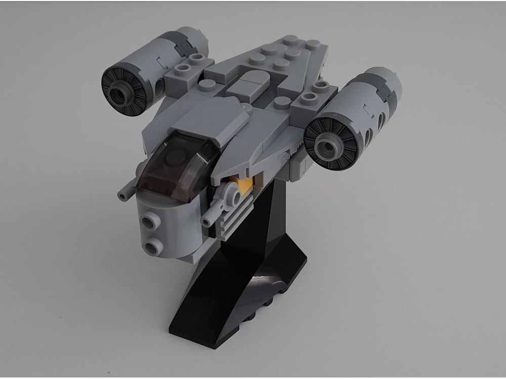Lego Moc Star Wars Mini Razor Crest By J Simpson Rebrickable Build